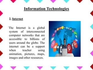 Uses of information technology | PPTX