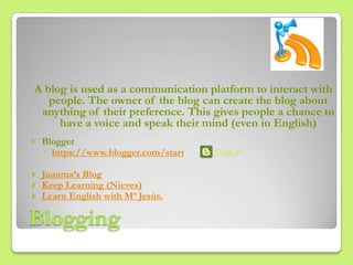 Uses of internet for English Students | PPTX | Social Networking | Internet