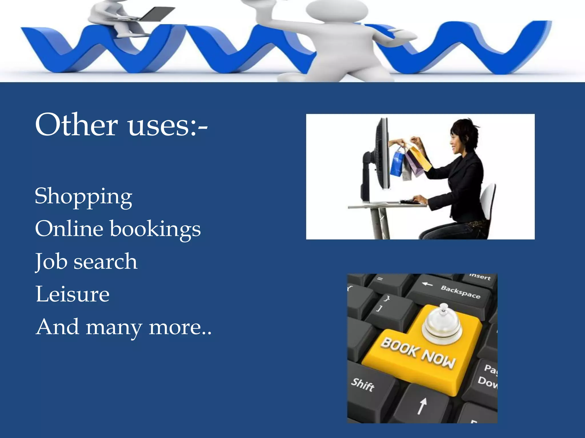 Uses of internet | PPT