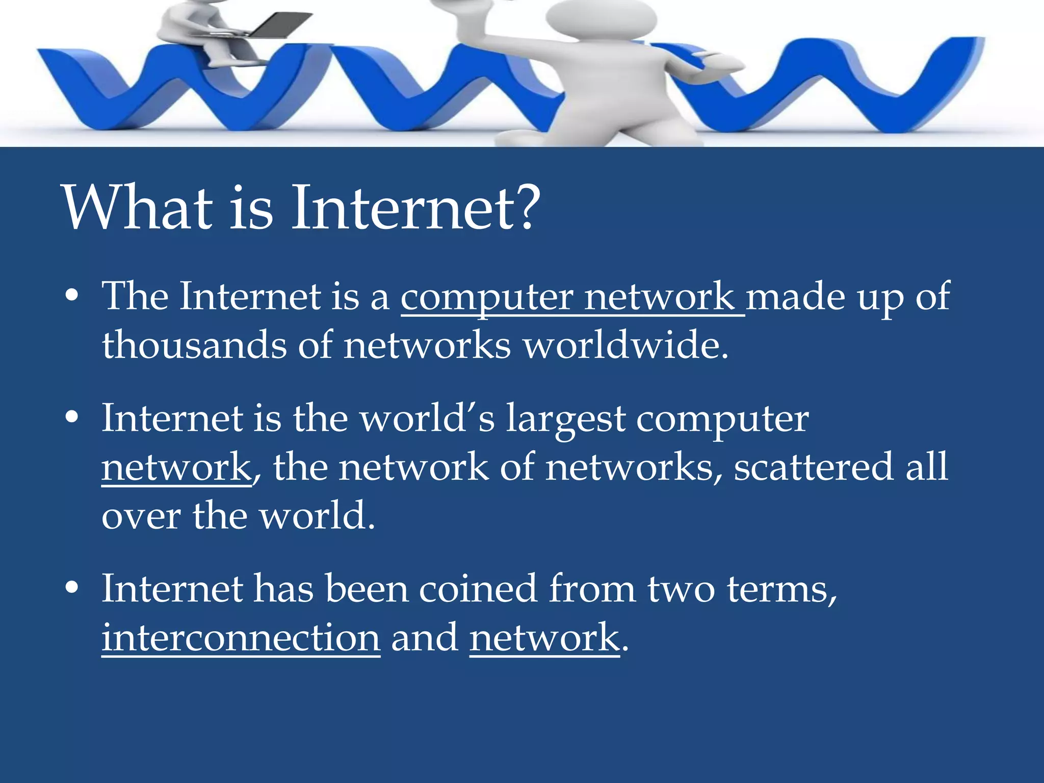 Uses of internet | PPT