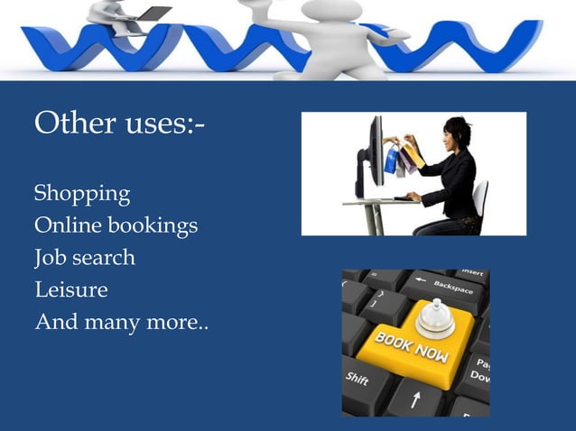 Uses of internet | PPT