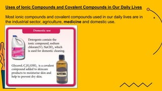 Ionic Compound Examples In Everyday Life