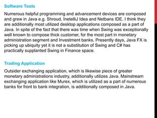 Uses of java | PPT