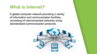 Uses of libray and internet | PPTX