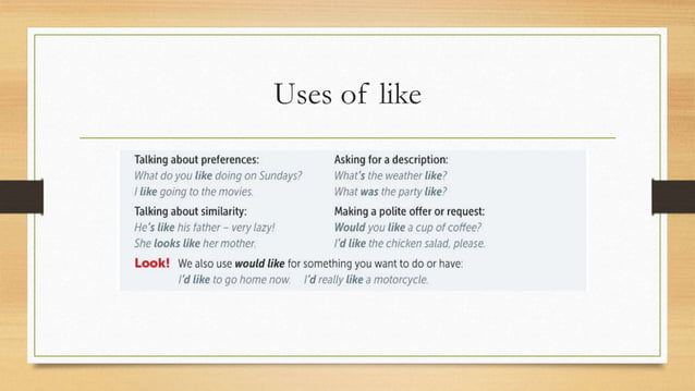 Uses of like.pptx