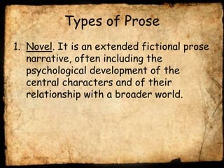 Literature - Humanities and Arts | PPT