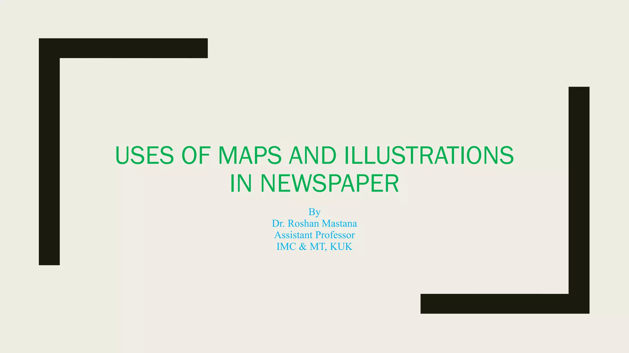 Uses of maps and illustrations in newspaper | PDF