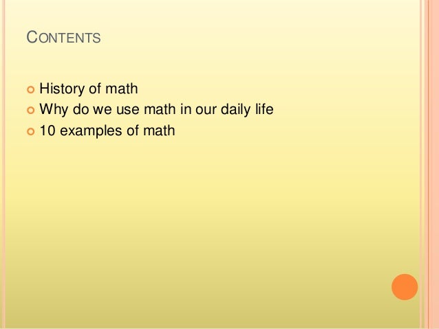 Importance Of Maths In Daily Life What Is The Usage Of Math In Importance Of Maths In Daily Life What Is The Usage Of Math In