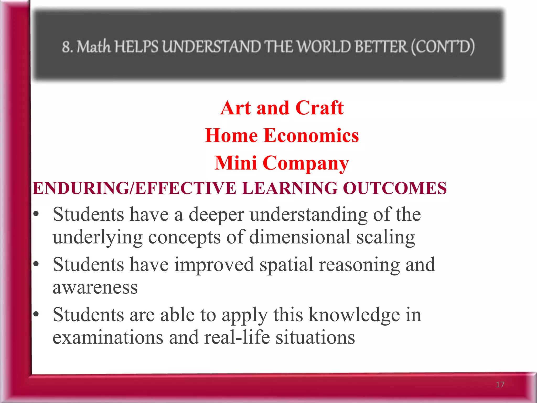 Uses of Mathematics in our daily life by Tracilee' | PPTX