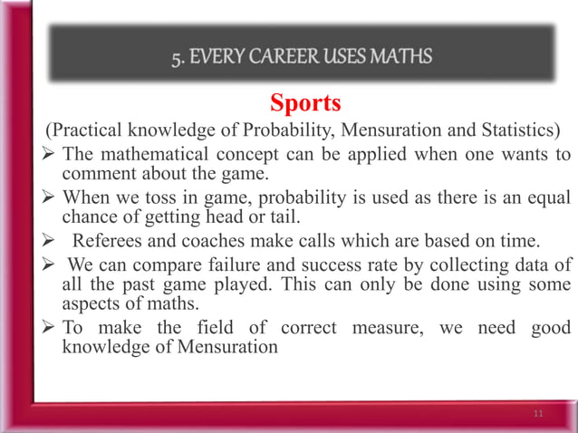 Uses of Mathematics in our daily life by Tracilee' | PPTX