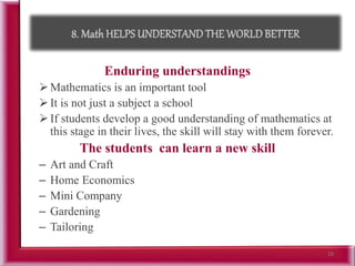 Uses of Mathematics in our daily life by Tracilee' | PPTX