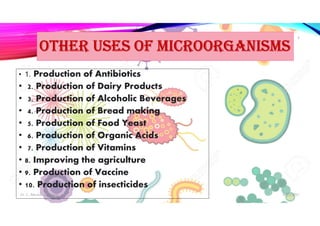Uses of microbes | PDF