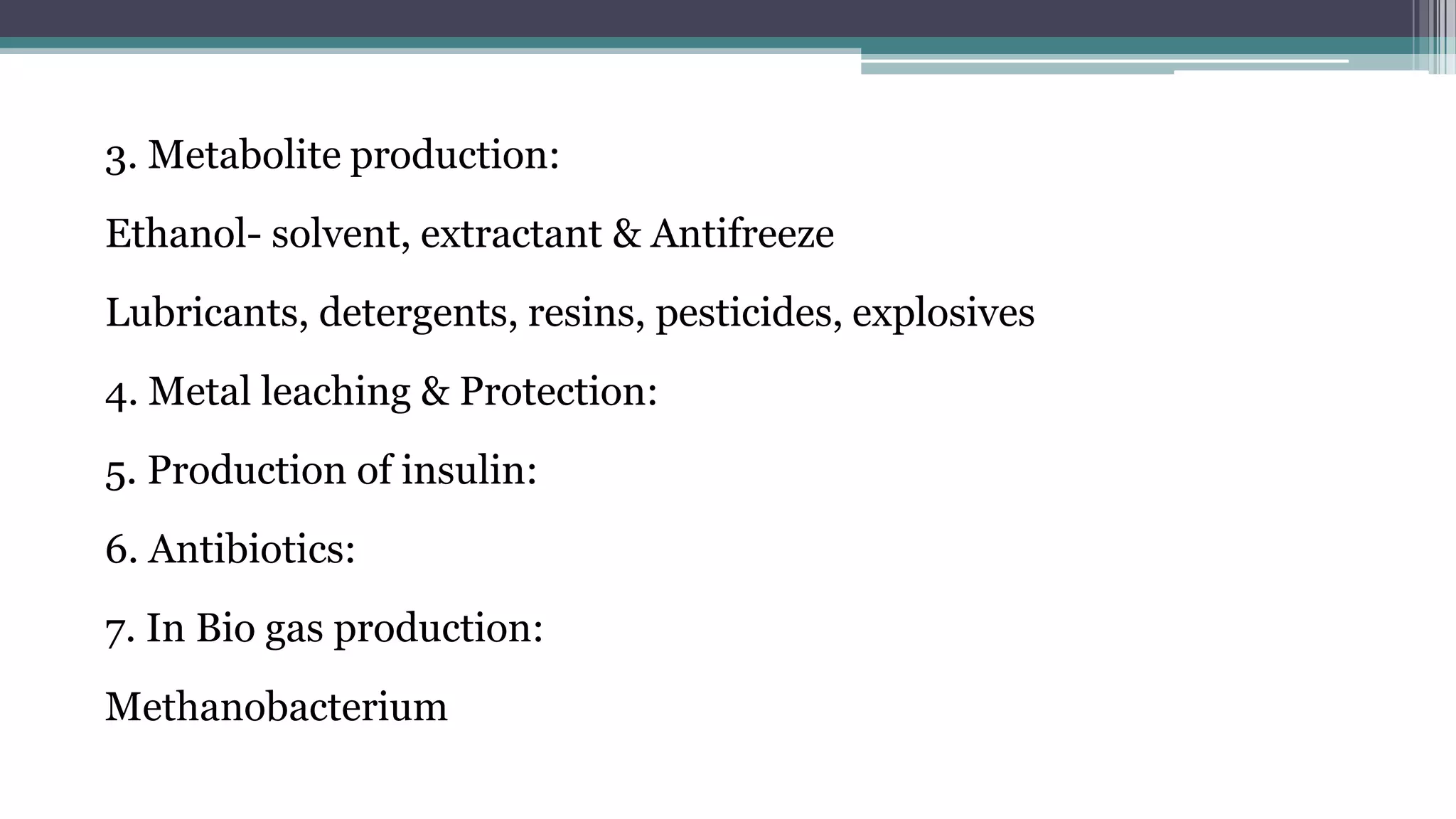 Uses of microbes in industry | PPTX