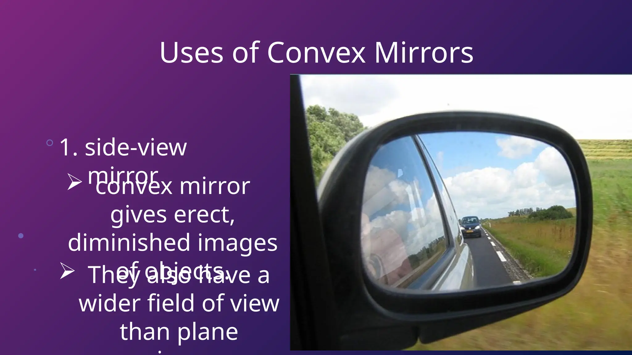 Uses of Mirrors and Lenses and the practical uses of it. | PPTX
