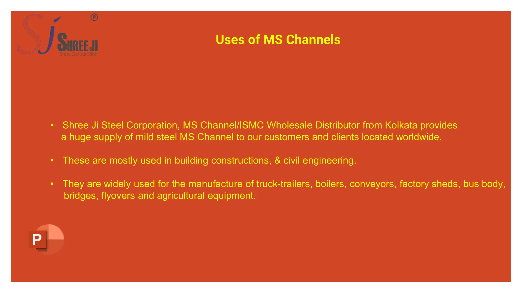 Uses of MS Channels | PPT