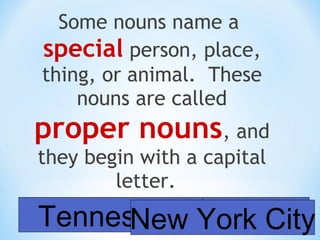 Uses of nouns | PPT