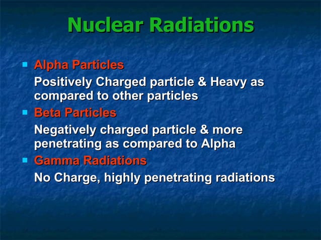 USES OF NUCLEAR ENERGY | PPT | Chemistry | Science