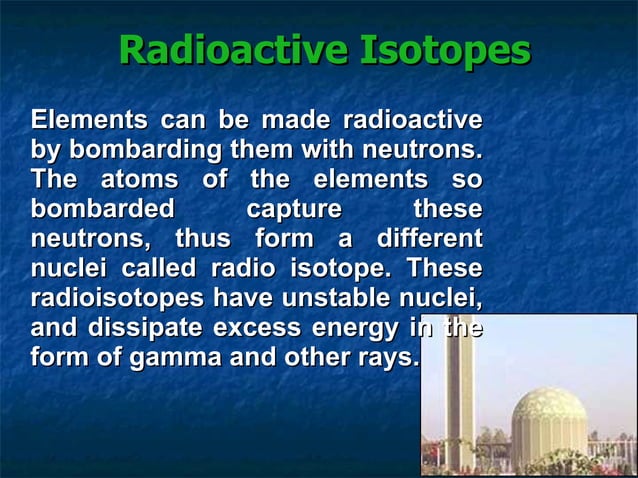 USES OF NUCLEAR ENERGY | PPT | Chemistry | Science