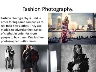 Uses of photography | PPTX | Photography | Arts and Crafts