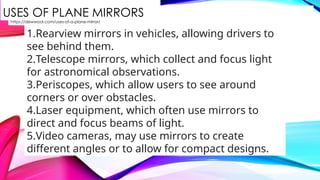 Uses of plane mirrors science science.pptx
