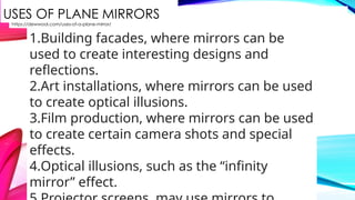 Uses of plane mirrors science science.pptx