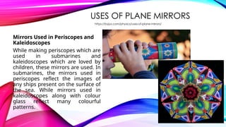 Uses of plane mirrors science science.pptx