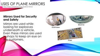 Uses of plane mirrors science science.pptx