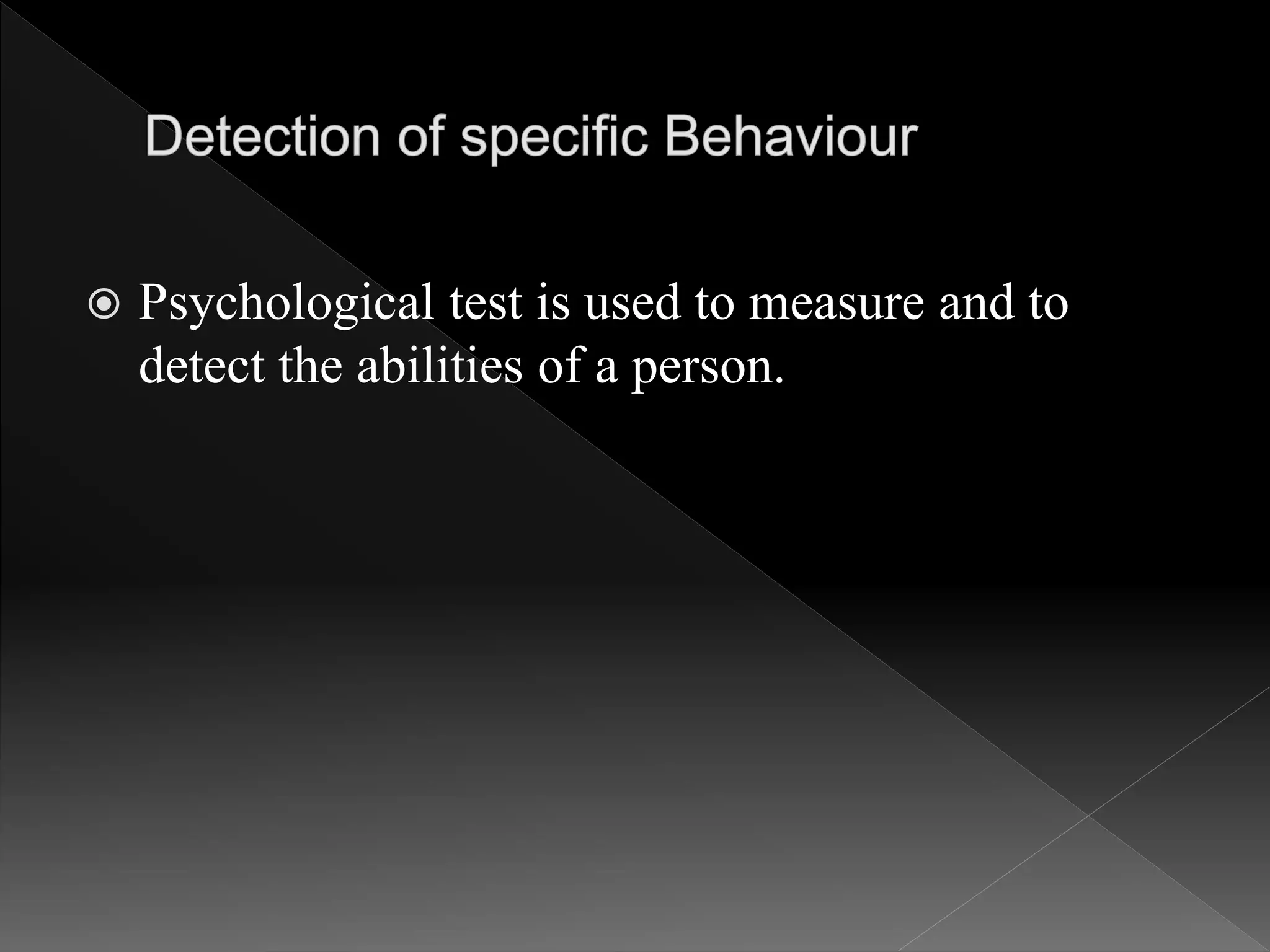 uses of PSY test.pptx