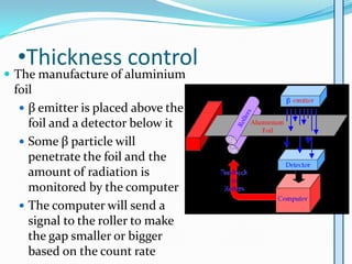 Uses of radioisotopes | PDF