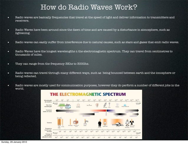 Uses of radio waves | PDF