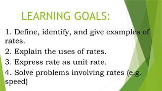 USES OF RATES GRADE 7 MATHEMATICS .pptx