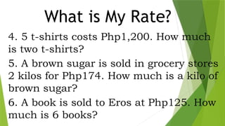 USES OF RATES GRADE 7 MATHEMATICS .pptx