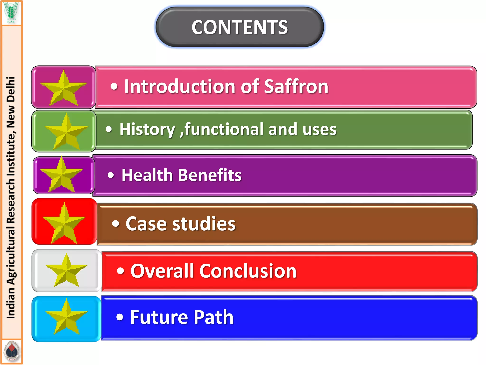 Uses of saffron in processed foods | PDF
