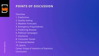 Top 10 Uses Of Statistics In Our Day to Day Life | PPTX