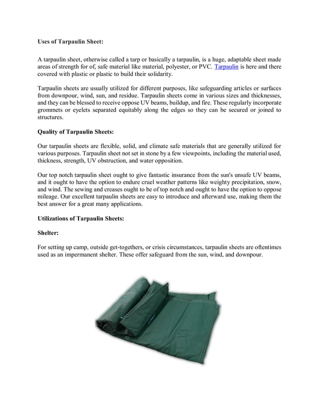 Uses of Tarpaulin Sheet.pdf