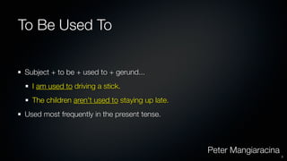 The Uses of Used to | KEY