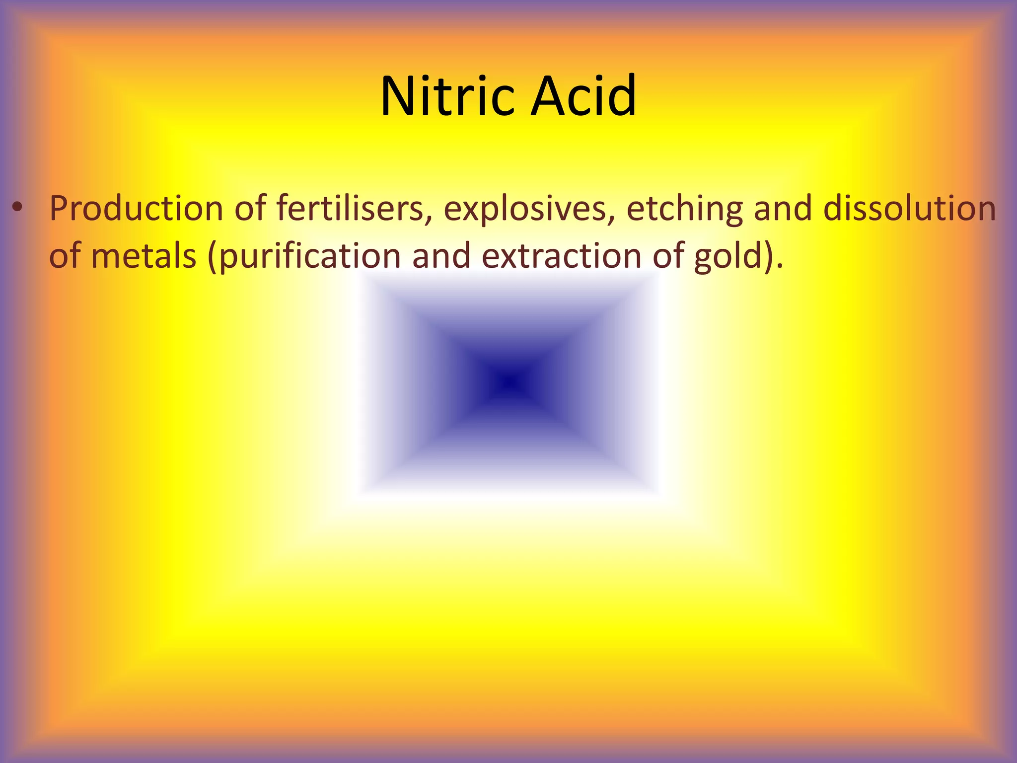 Uses of various acids in daily life and industry | PPT