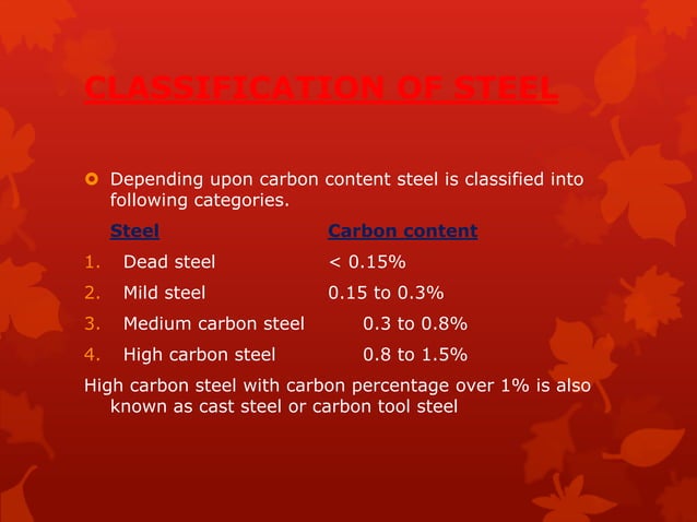 Uses of various steel in civil engineering | PPT
