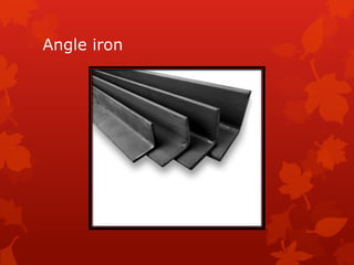 Uses of various steel in civil engineering | PPT