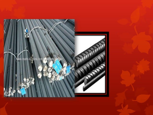 Uses of various steel in civil engineering | PPT