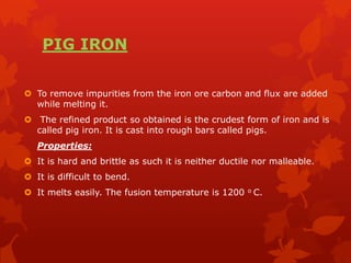 Uses of various steel in civil engineering | PPT