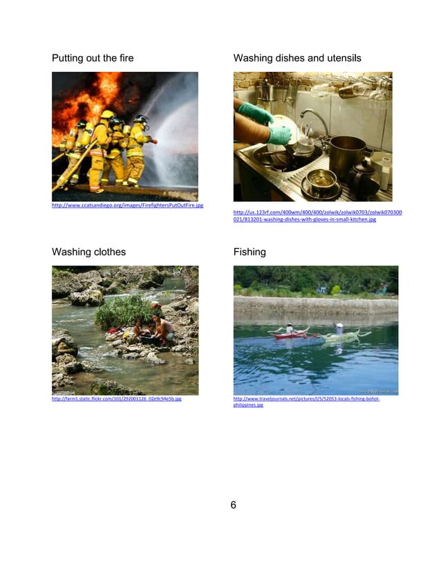 Uses of water final copy | PDF | Chemistry | Science