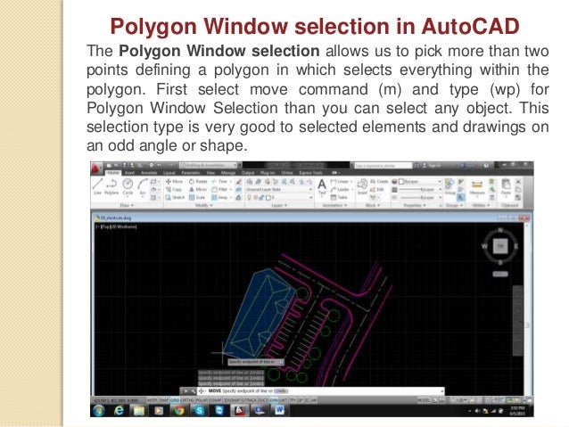 Uses Of Window Selection Crossing Window Selection And Polygon Wind