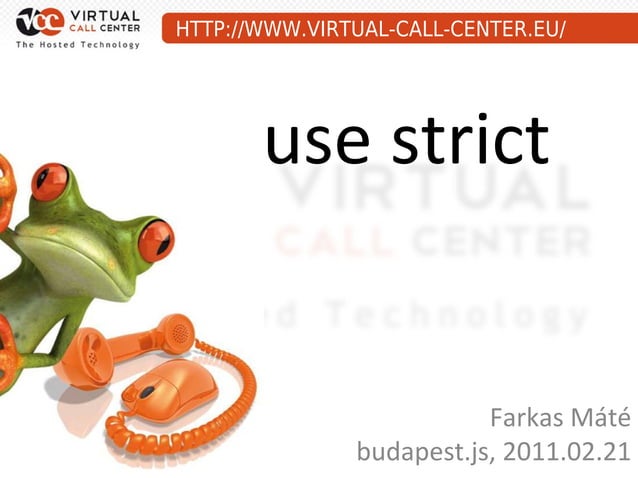 Use strict | PPT