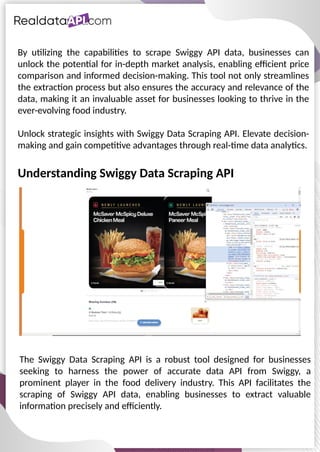 Use Swiggy Data Scraping API for Strategic Advantages.pptx