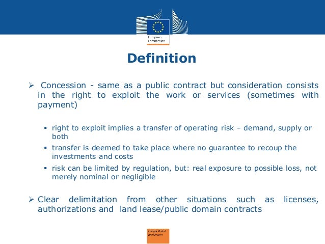 The new EU rules on public procurement and concessions: selected prob…