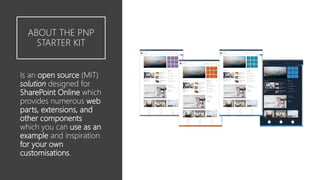Use the PnP SharePoint Starter Kit to create your intranet in a box | PPT
