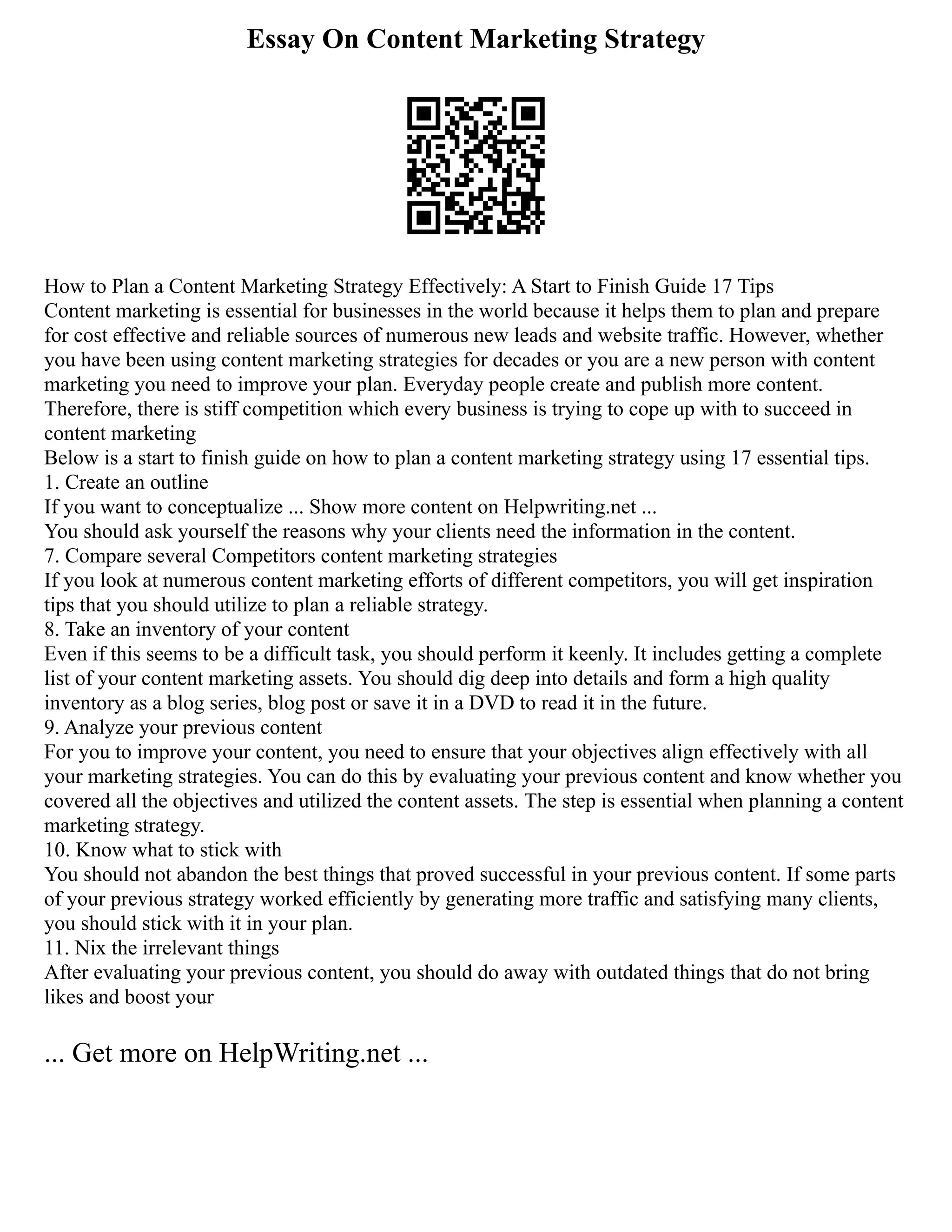 Use This Anchor Chart As A Poster Or Handout For Stude | PDF