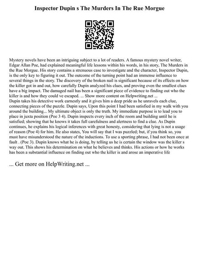 Use This Anchor Chart As A Poster Or Handout For Stude | PDF