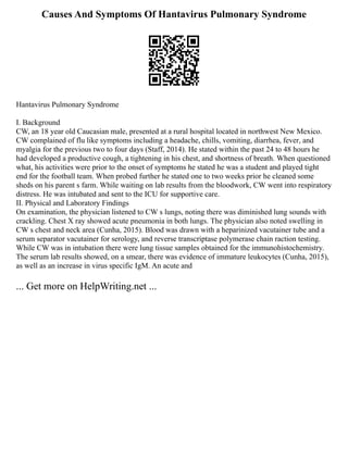 Use This Anchor Chart As A Poster Or Handout For Stude | PDF